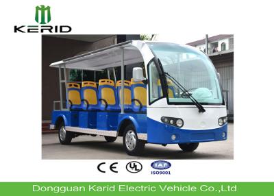 China 11 Person Electric Shuttle Car With 5kw DC Motor Zero Pullution Customized Color for sale