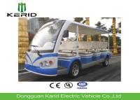 China 11 Seater Electric Shuttle Car With Curtis Controller For Hotel Reception 72V/5KW Motor for sale