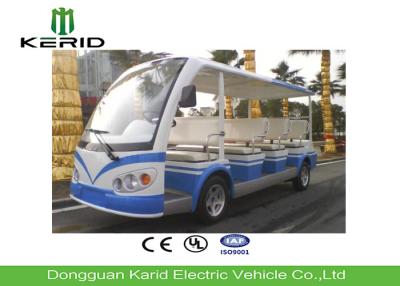 China 11 Seater Electric Shuttle Car With Curtis Controller For Hotel Reception 72V/5KW Motor for sale