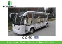 China 14 Seater Electric Sightseeing Bus Equipped With Effective Shock Absorb Suspension for sale