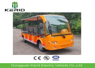 China Battery Powered Electric Sightseeing Car with 14 Seats Excellent Cruising Ability for sale