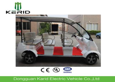 China Recreational Electric Shuttle Car For Eight Passengers With 48V/4kW Motor for sale
