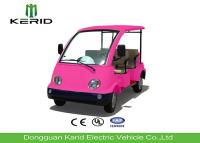 China Mini Electric Four Person Golf Cart , Electric Tourist Car For Park City Walking Street for sale