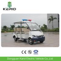 China Public Security Electric Police Patrol Car , Electric Sightseeing Vehicle Energy Saving for sale