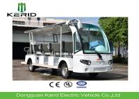 China Street Legal 11 Person Mini Electric Sightseeing Bus With Artificial Leather Seats for sale