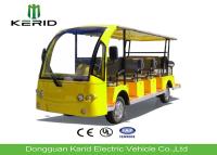 China Eco Friendly 14 Seater Electric Sightseeing Bus , Battery Powered Public Transport Bus for sale