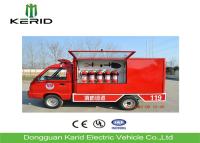 China Eco Friendly Electric Fire Truck Fire Fighting Vehicle With Enclosed Cabin for sale
