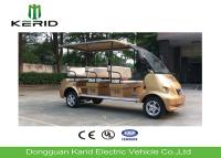 China Curtis Controller Electric Shuttle Bus , 4kW DC Motor 8 Seater Electric Car for sale