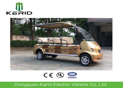 China Curtis Controller Electric Shuttle Bus , 4kW DC Motor 8 Seater Electric Car for sale