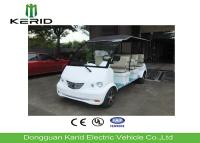 China White 4kW Electric Sightseeing Car Designed For Patrol Purpose 8 Passengers Electric Tourist Cart for sale