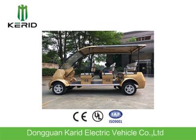 China 4kW Electric Sightseeing Car Max Speed 30km Suits For Public Area Transportation for sale