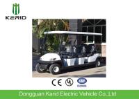 China Powerful DC Motor Electric Golf Carts 8 Seats for Restaurant Hotel Resort Sightseeing for sale