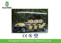 China 48V / 4KW DC Motor Electric 8 Seater Golf Buggy Battery Operated Curtis Controller for sale