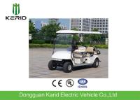 China 6 Seater Club Car Electric Golf Carts With 48V Curtis Control And Back Seat And Light for sale