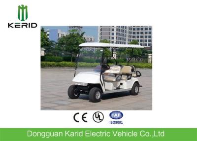 China 6 Seater Club Car Electric Golf Carts With 48V Curtis Control And Back Seat And Light for sale