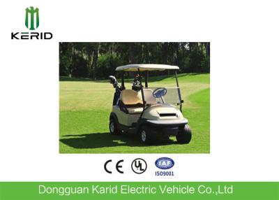 China 2 Seat Electric Golf Carts 48 Voltage Trojan Battery Aluminum Chassis DC Motor for sale