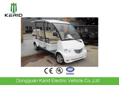 China Long Wheelbase Spacious Electric Shuttle Bus 4Kw With 8 Seats Customized Color for sale