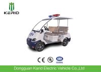 China 4 Seater Police Electric Security Patrol Vehicles 48V 4KW DC System for sale