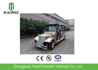China FRP Body Electric Vintage Cars / Electric Tour Bus With 8 Seats For Pick Up for sale