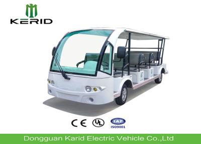 China Battery Powered Tourist Electric Shuttle Vehicles With 11 Seats Road Legal for sale