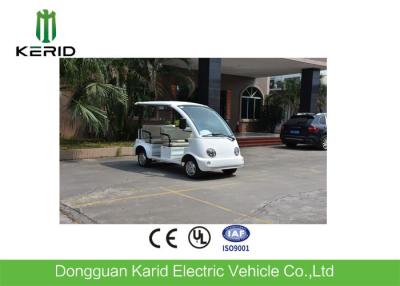 China 48V DC Motor Electric Mini Sightseeing Car 4 Seater For Park And Club for sale