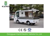 China 1000kg Payload Cargo Box 2 Seater Electric Utility Vehicle With DC Motor CE Approved for sale