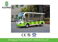China 11 Passengers Electric Tourist Bus With Curtis Controller For Hotel Reception for sale
