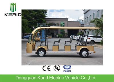 China Small Electric Sightseeing Car  With 11 Passenger / 72V DC Motor for sale