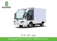 China Electric Carry Van With Enclosed Loading Box / Food Or Goods Electric Delivery Vehicles for sale