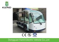 China Eco Friendly Design Low Noise 8 Passenger Seats Electric Sightseeing Bus With Horn Speaker For Amusement Park for sale