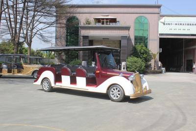 China Vintage Electric Passenger Vehicle 8 Seater 48V DC Motor , Max Speed 30km/h for sale