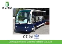 China Left Hand Drive 5kw DC Motor Low Noise Electric Sightseeing Car With 11 Sofa Seats For Resort for sale