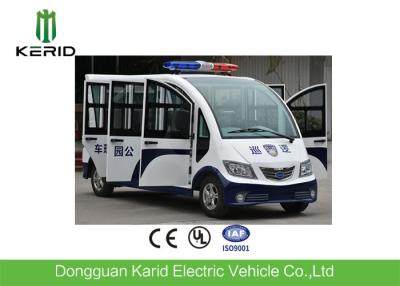China White Color 5kW Electric Sightseeing Car Tourist Buggy With Rear Led Screen For Resort for sale