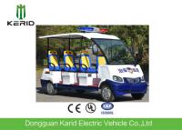 China 6 Seater 4kw Electric Sightseeing Bus / Pick Up Cart For Amusement Park for sale