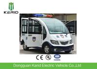 China Rear Drive Battery Operated Electric Pick Up Cart With Horn Speaker / Enclosed Passenger Cabin for sale