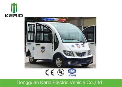 China Rear Drive Battery Operated Electric Pick Up Cart With Horn Speaker / Enclosed Passenger Cabin for sale