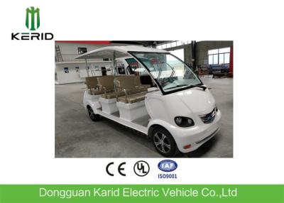 China 600kg Pay Load 8 Seater 4kw Electric Utility Cart With Alarm Lamp For Sightseeing for sale