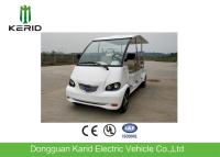 China Eco Friendly 8 seats 4kW Electric Sightseeing Car With Foldable Sun Shade For Tourist Attractions for sale
