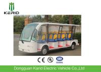 China White Rustproof Body Electric Sightseeing Car 1 Year Warranty for sale