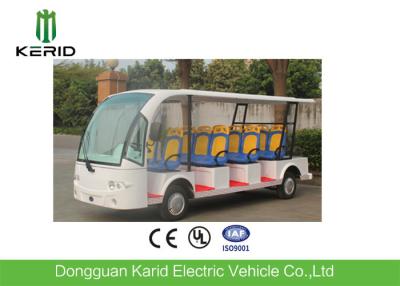 China White Rustproof Body Electric Sightseeing Car 1 Year Warranty for sale