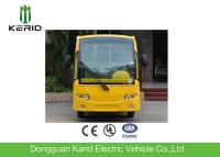 China Low Speed 48V 5KW Mini Electric Sightseeing Car / 8 Seats Electric Shuttle Bus for sale