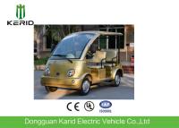 China FRP Body Curtis Controller Electric Sightseeing Car 48V AC Motor Zero Pollution for sale