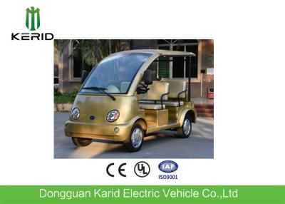 China FRP Body Curtis Controller Electric Sightseeing Car 48V AC Motor Zero Pollution for sale