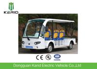 China ADA Accessible Electric Sightseeing Car / Utility Cart With 4 Bus Seats Low Speed for sale