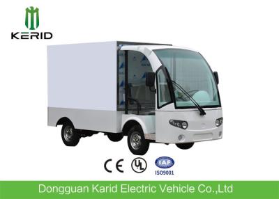 China Stainless Steel Container Electric Cargo Van With 2 Seats Customized Dimension for sale