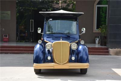 China Metal Body 5KW AC Motor Vintage Golf Carts 8 Passenger Classic Electric Car for sale
