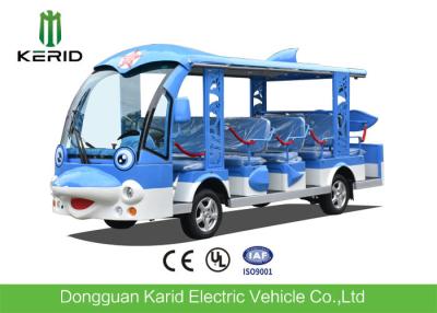 China Dolphin Style Design 14 Seater Electric Mini Tourist Bus for Sightseeing for sale