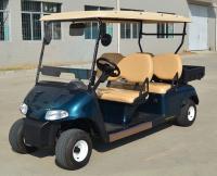 China Imported KDS Motor 4 Seats Battery Operated Golf Cart Electric Cargo Vehicle for sale