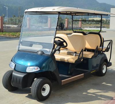 China 48V Maintenance-Free Battery Operate Electric Small Golf Carts With 6 Sofa Seats for sale