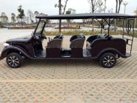 China Powerful AC Motor Electric Shuttle Bus Utility Vehicle 11 Passengers For Recreation for sale